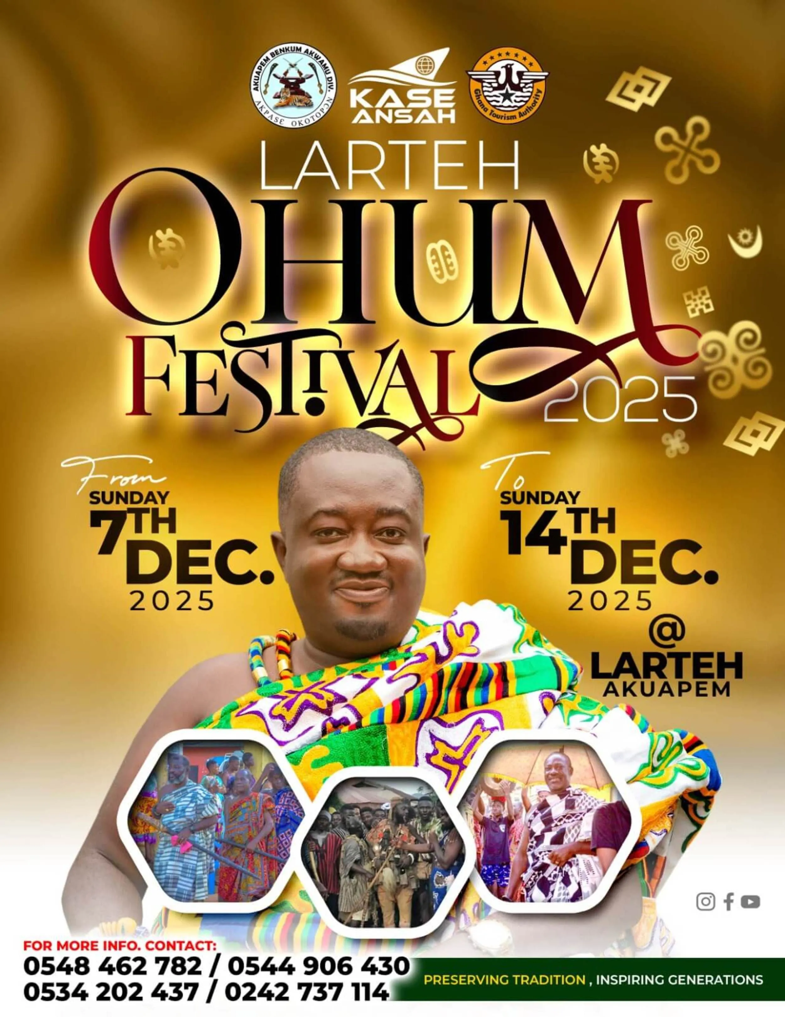 Larteh Ohum Festival | DettyDecember Ghana